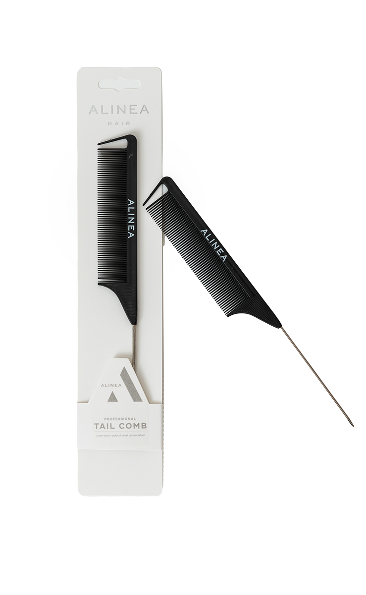 Steel Pin Rattail Comb – Alinea Hair